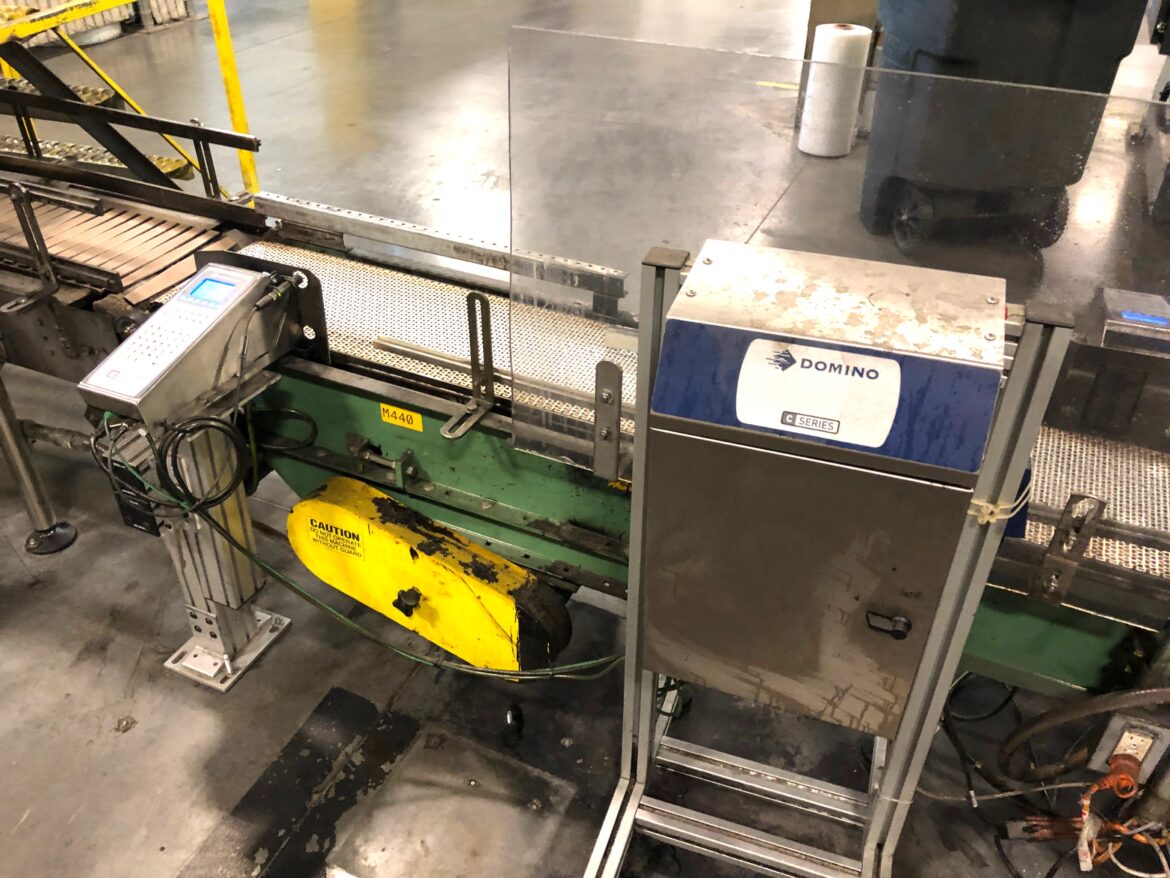 Domino C6000 Ink Jet Case Coders - 2 Available - United Food & Beverage