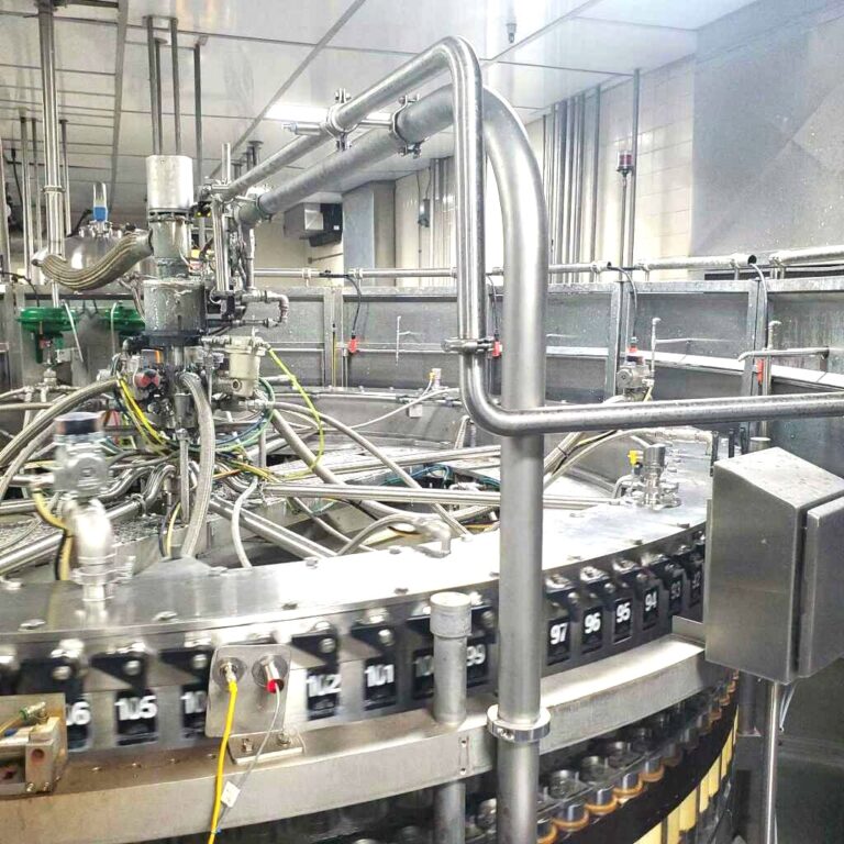 Crown 130 Valve Can Filler with Angelus 14S Seamer - United Food & Beverage