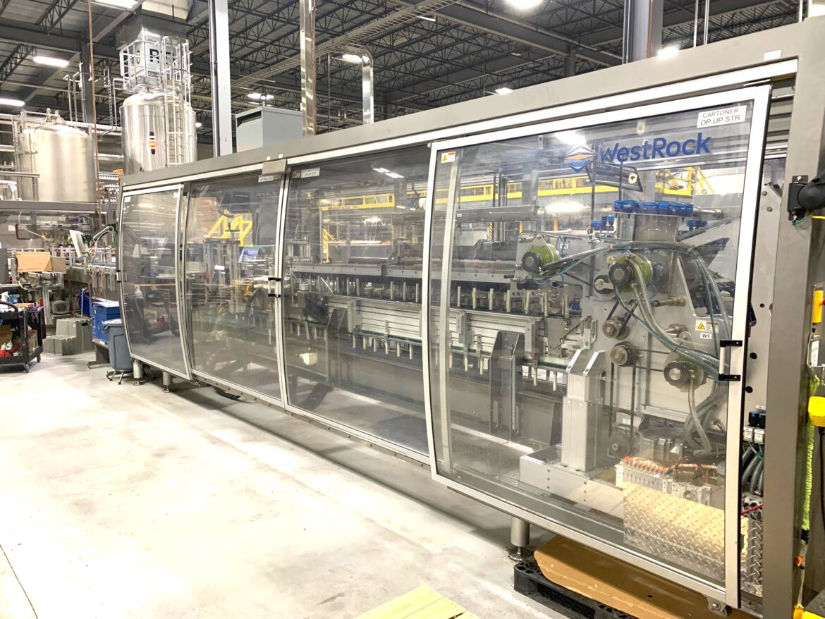 Westrock DuoDozen 1210 Cartoner Combo with Tray Packer - United Food ...