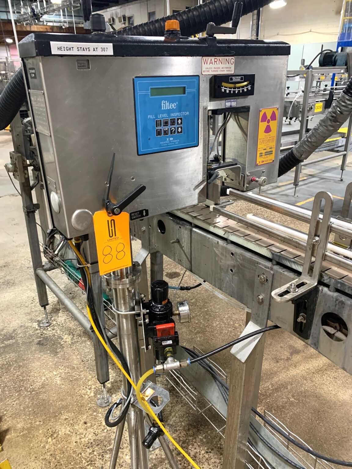 Filtec FT-50 Height Inspector for Cans - United Food & Beverage