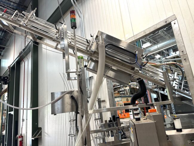 A&E Conveyor AV-C750 Ionized Air Can Twist Rinser - United Food & Beverage