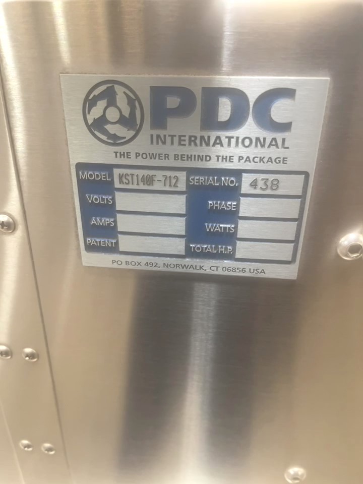 PDC R300 Full Body Sleeve Labeler or Tamper Evident Neck Bander ...