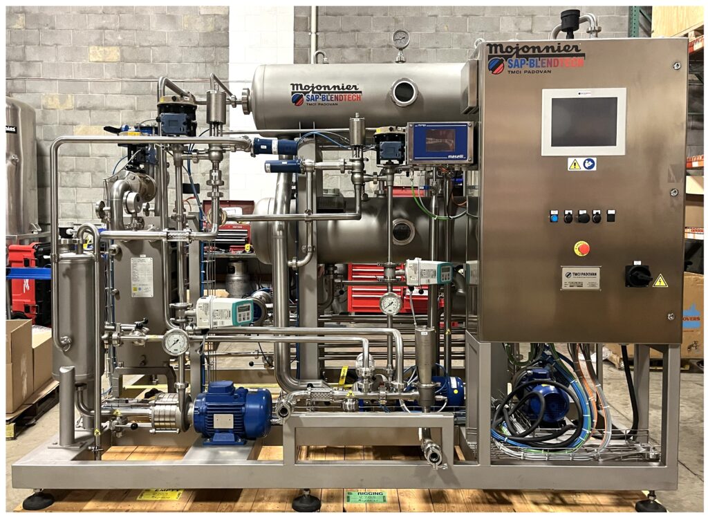 Mojonnier Padovan Carbonated Blending System – New 2023 - United Food ...