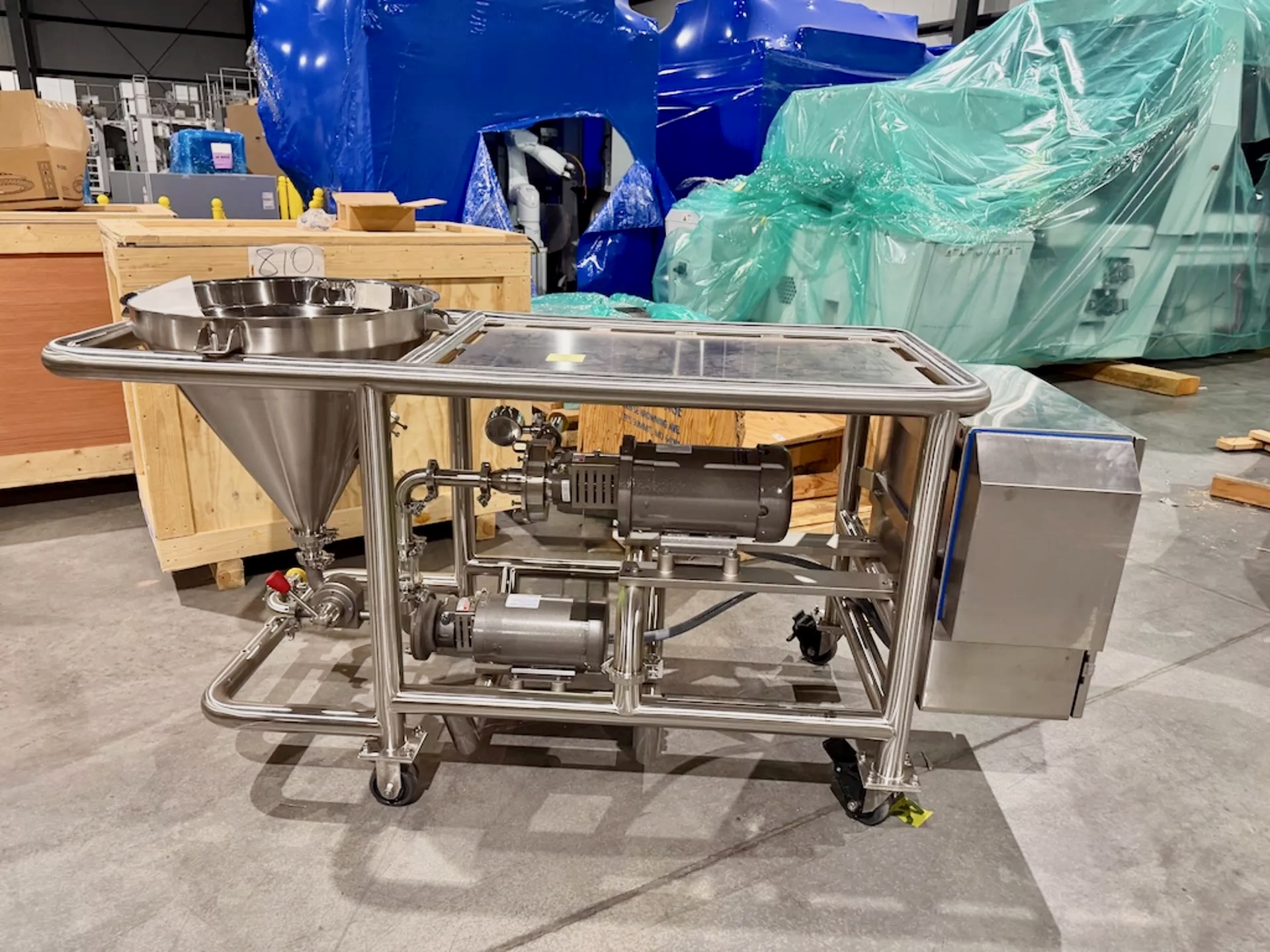 Fristam Model PM Powder Mixer – High Shear Blender - United Food & Beverage