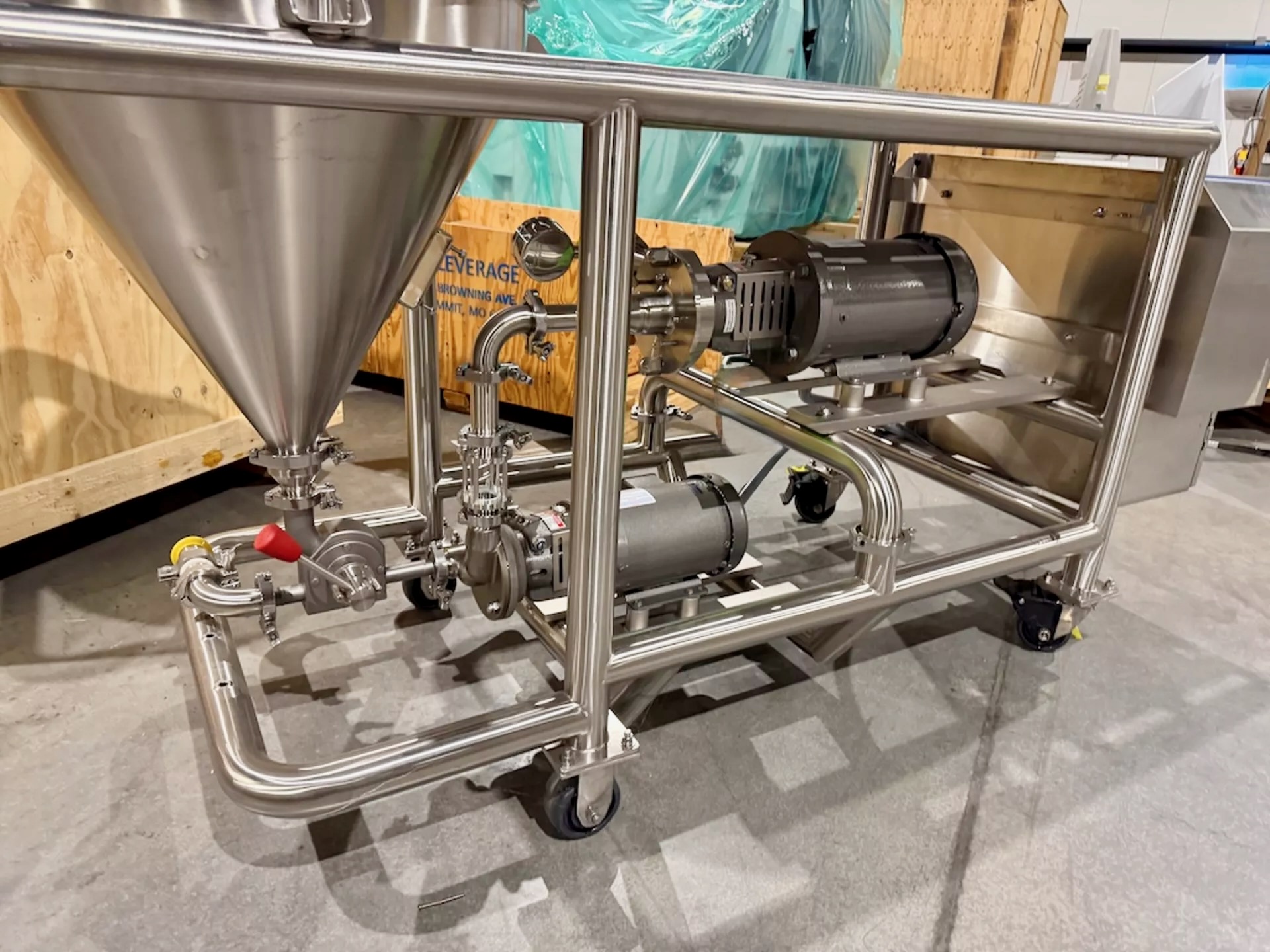 Fristam Model PM Powder Mixer – High Shear Blender - United Food & Beverage